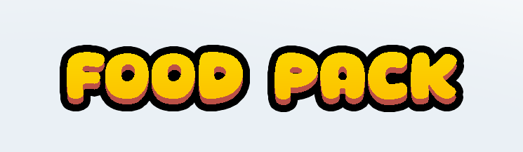 2D Roblox Food Icons Asset P.1 by Filwarka