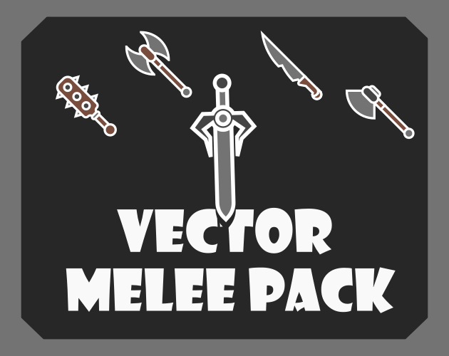 Melee Weapons Vector Pack by GatsbyF