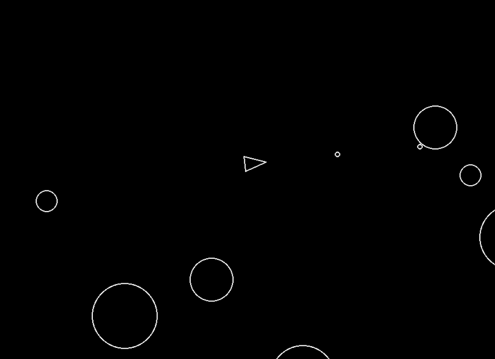 Asteroids Mini Python Game By Mertcanyasar