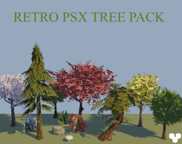 Retro PSX tree pack by RATODDY