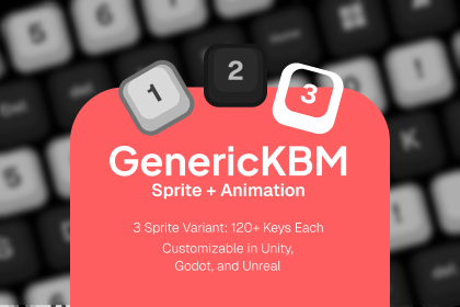 Generic Keyboard & Mouse Sprite by Abhishta Adyatma