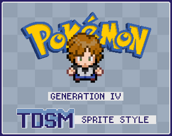 Pokémon Gen. 4 Trainer Sprite by Jordan Bunke