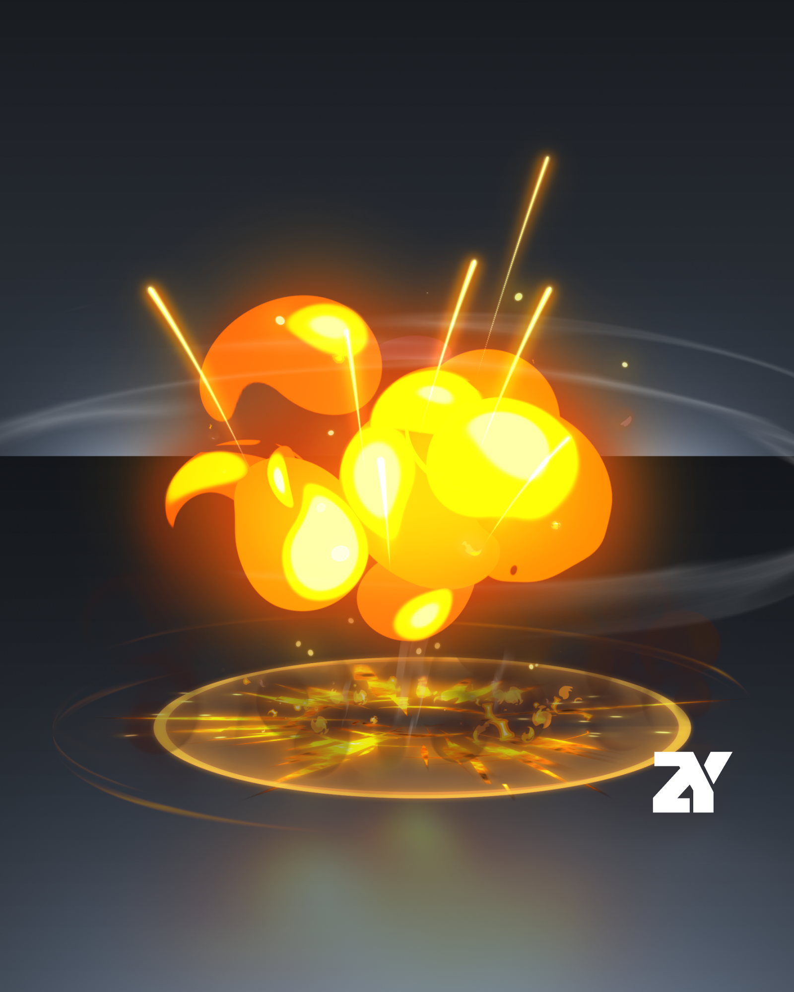 Special Effects_ Bomb Explosion 01 by ZY VFX
