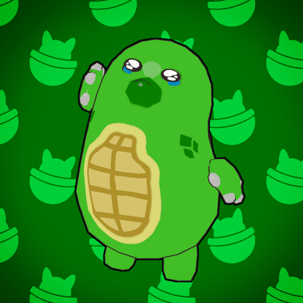 Tortoise - PocketPal S1 - 3D Character - VRChat Avatar by Asgart