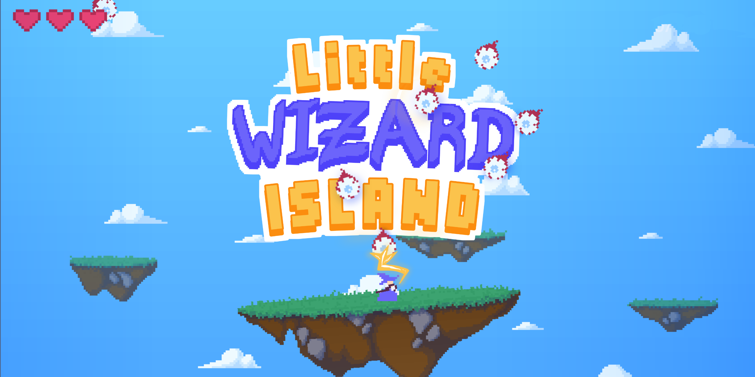 Rate Little Wizard Island by Hamzawella, Omar Badr for Sop GAME JAM - itch.io