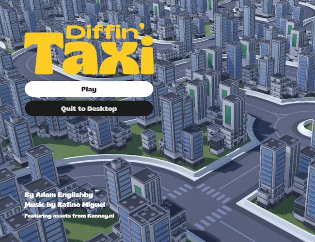 Diffin' Taxi by Adam Englishby