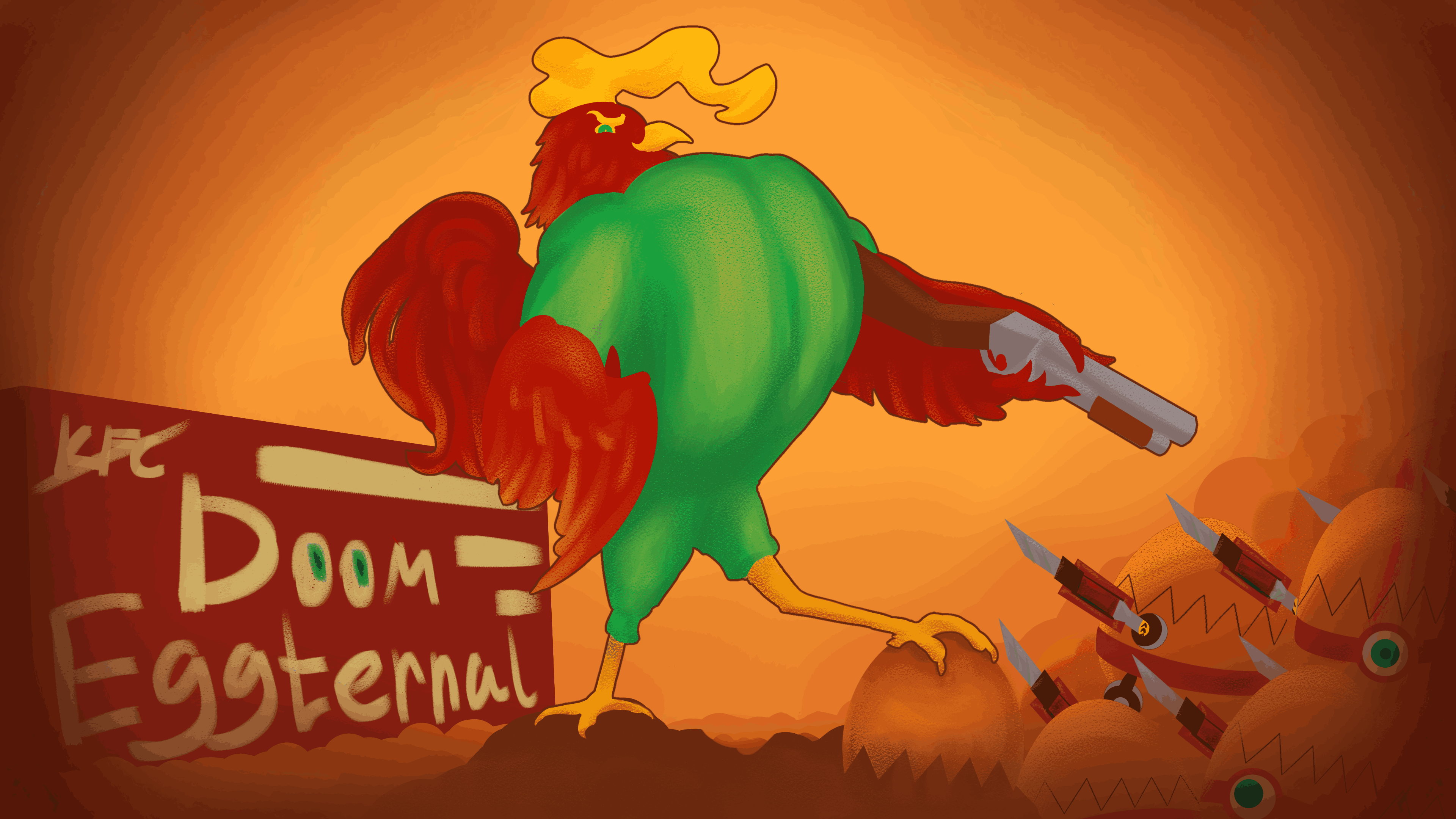 Doom Eggternal by steam feet studio, Maovvka, SkyFIy, Augrider, Ray ...