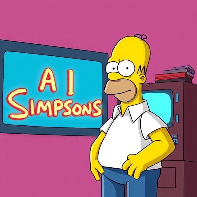 AI Simpsons by Power entertainment
