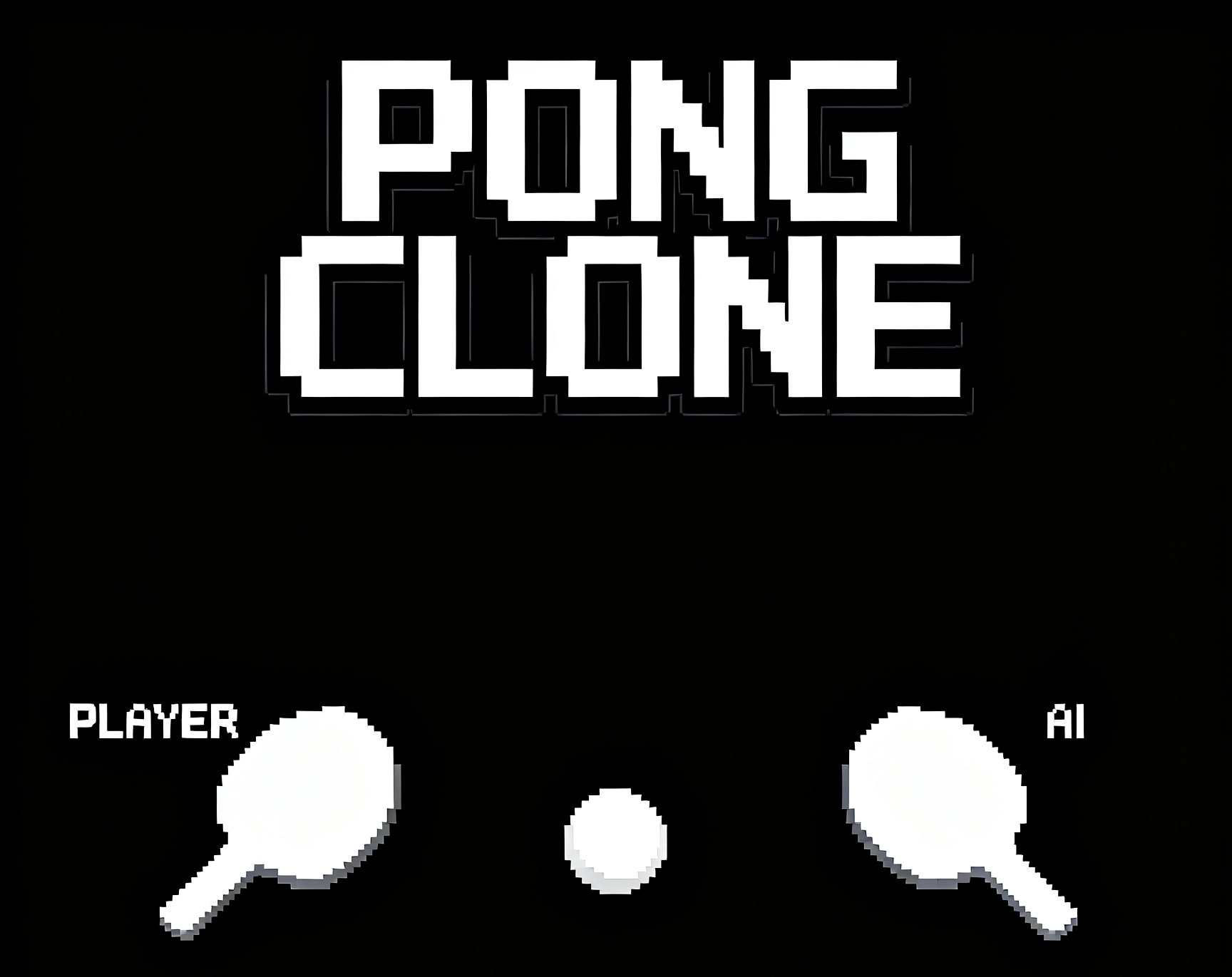 Retro Pong Clone by zeusmonsterx