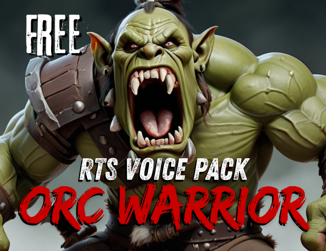 RTS Voice Pack: Orc Warrior (Free) by Bald Hamster Games