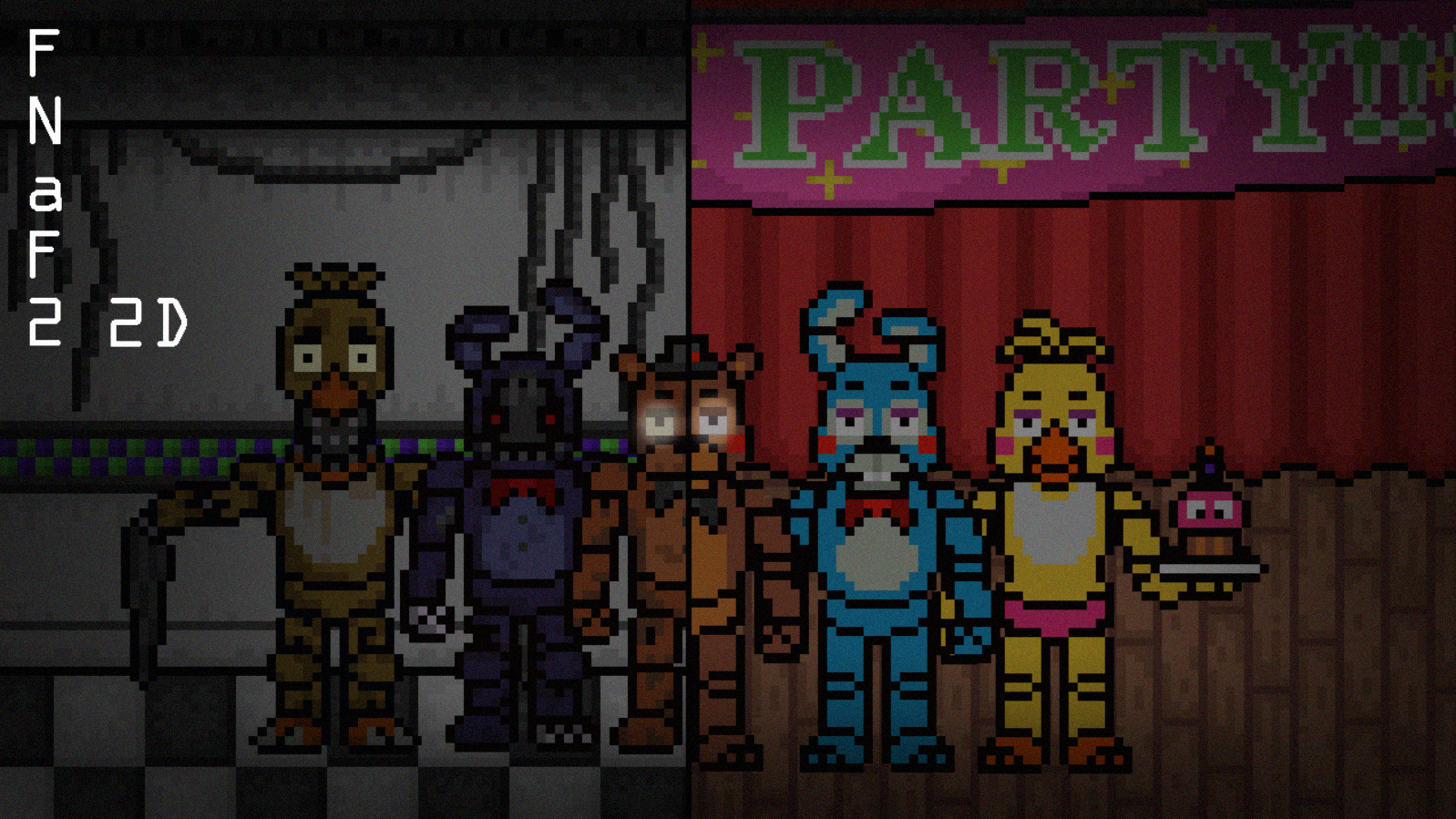 Five Nights at Freddy's 2 2D by Kot0962010