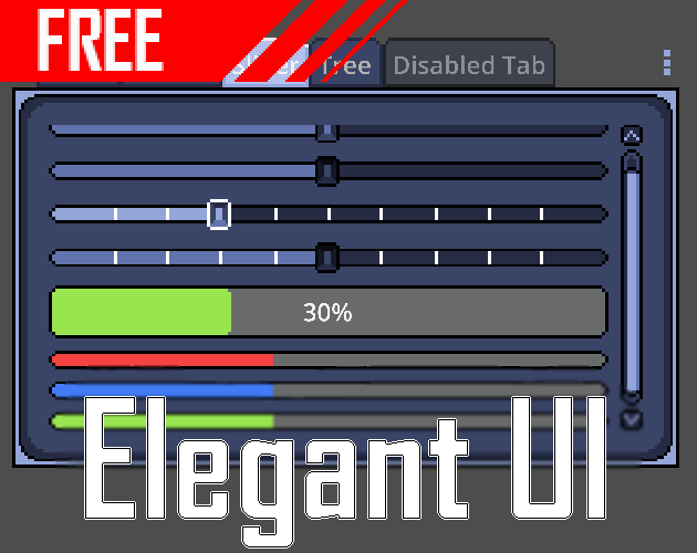 Free - Elegant UI by cuppar