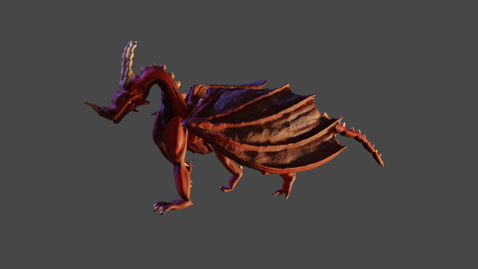 Dragon - realistic Design - V2 - itch.io