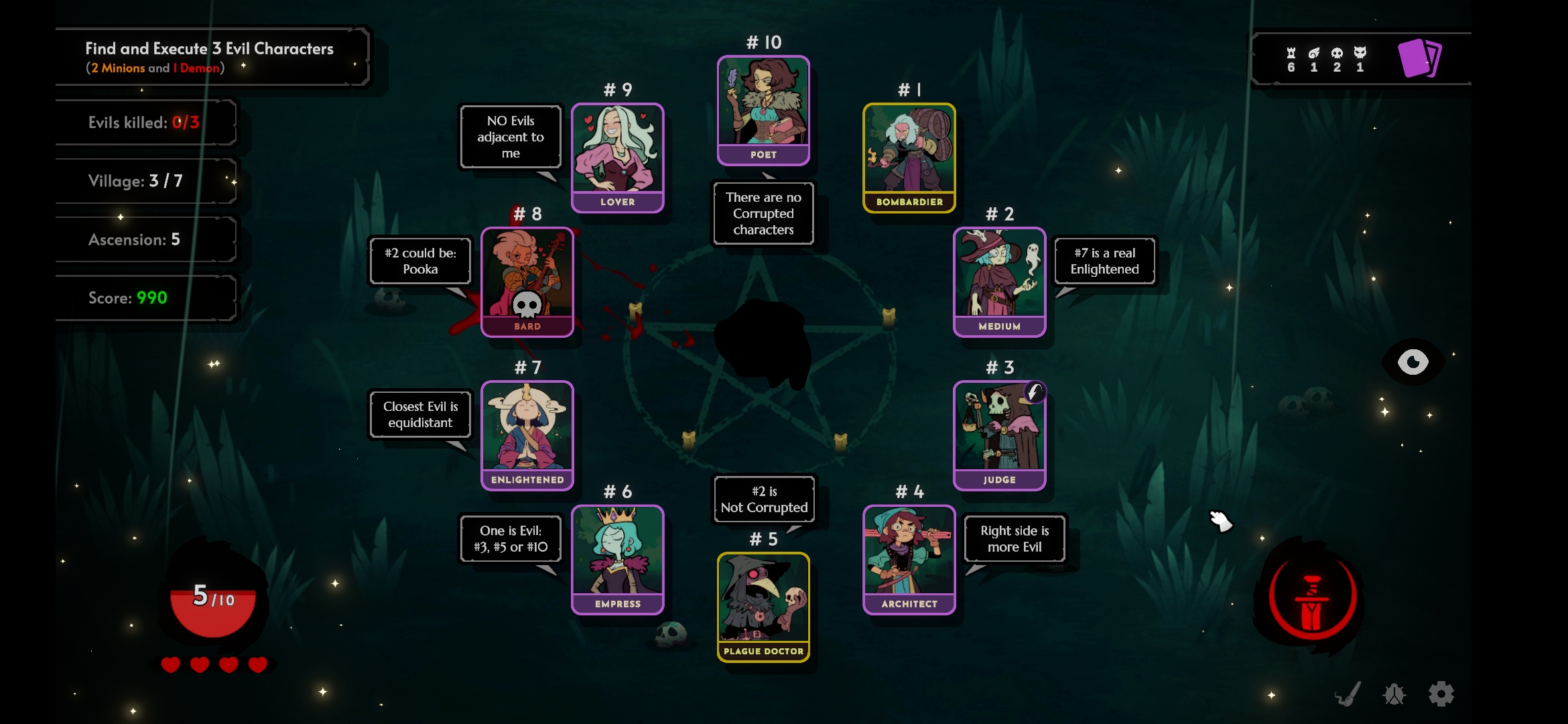 Demon Bluff by uzabiart