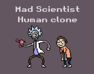 Mad scientist & Human clone asset pack by Segnah