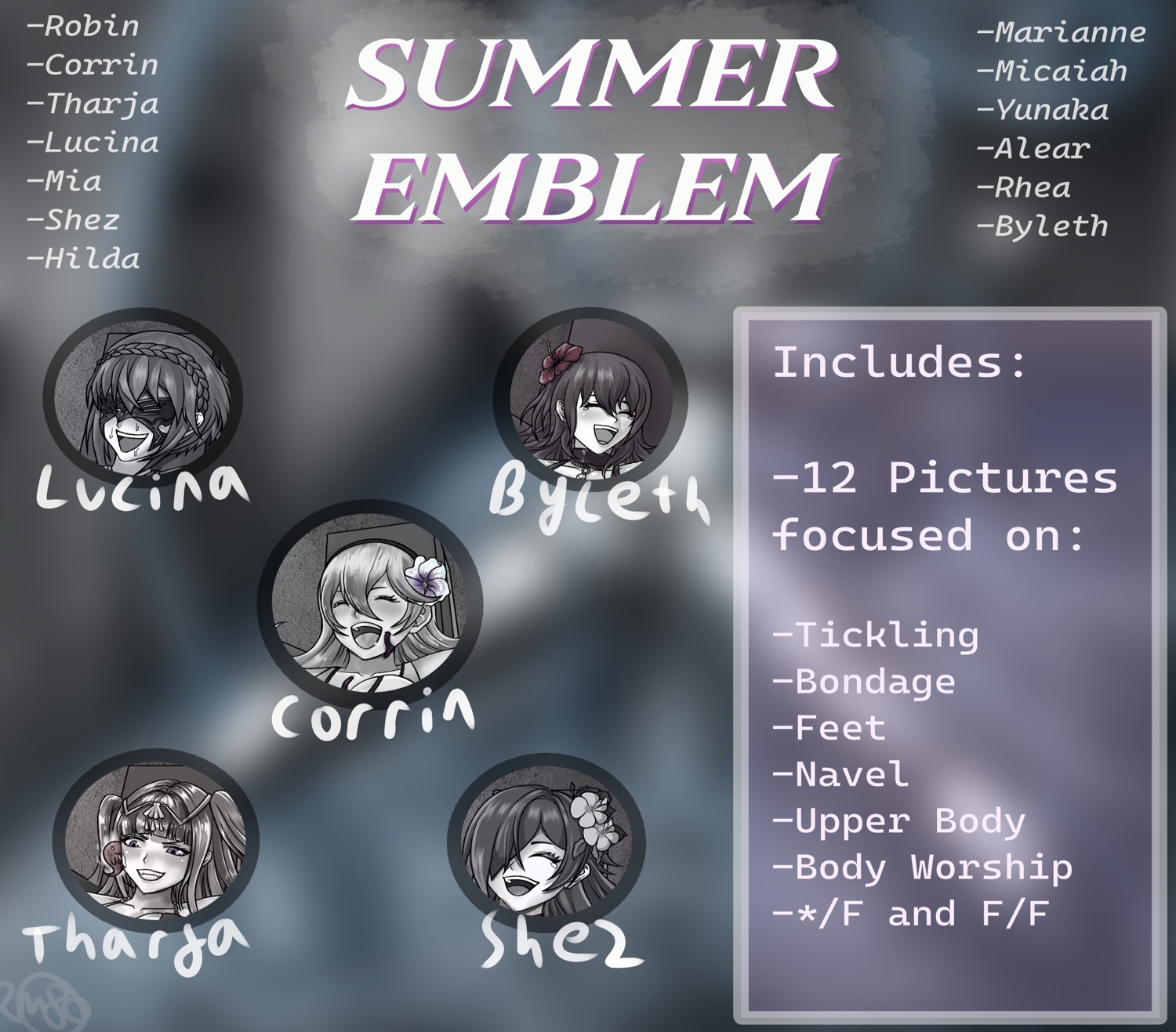 Summer Emblem Pics by Riley