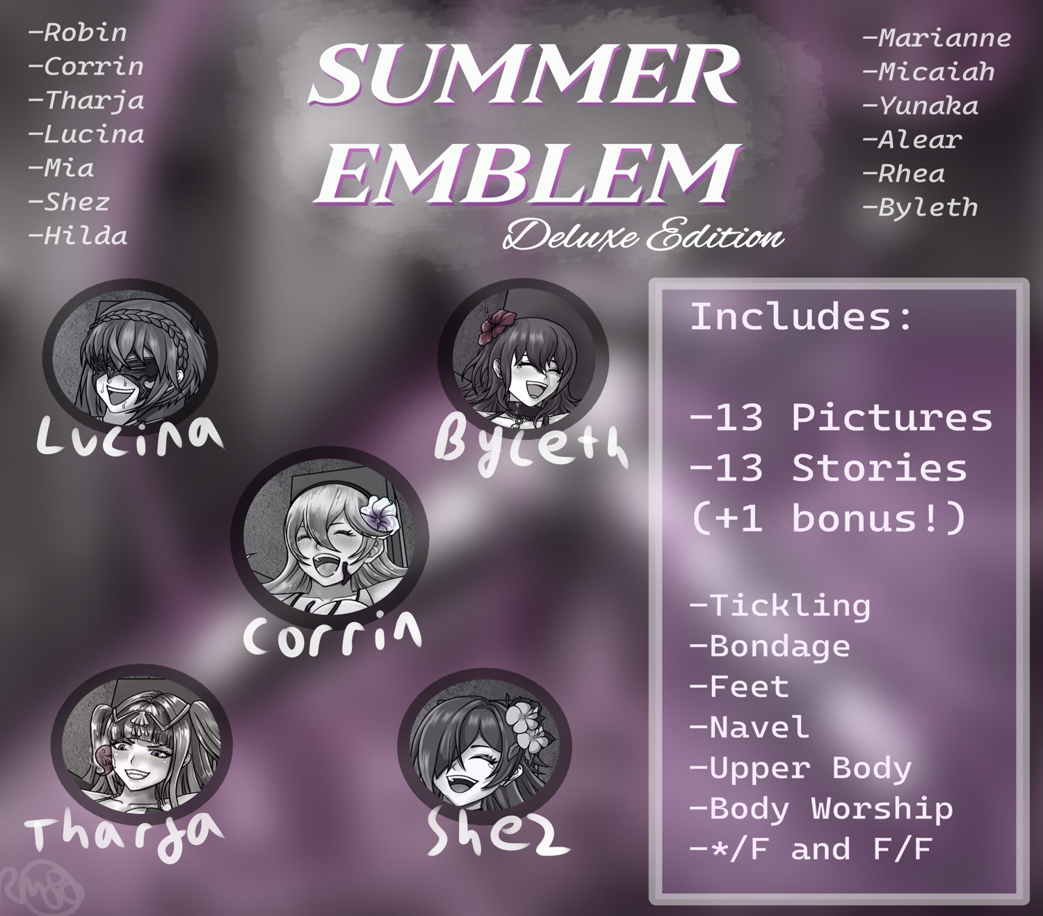 Summer Emblem Deluxe (Pics and Stories) by Riley