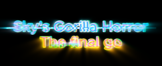 Sky's Gorilla Horror (The Final Go) by Sky_gth