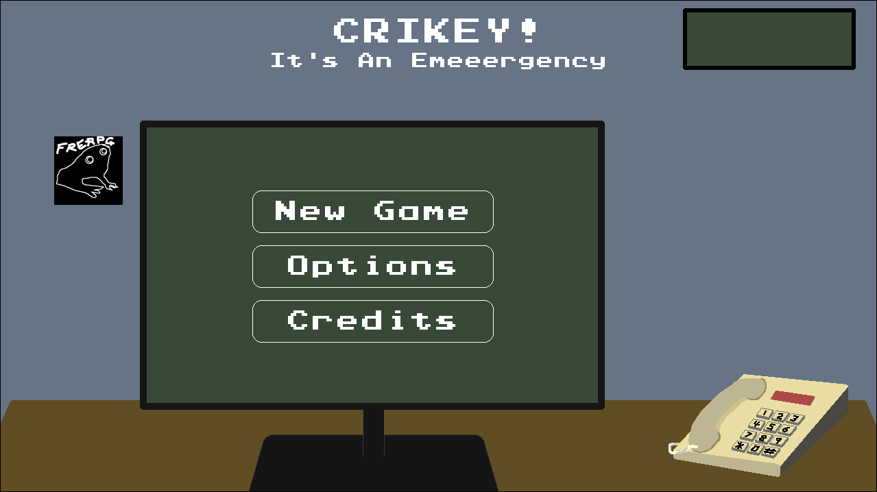 CRIKEY! It's An Emeeergency! by HypnotiK_Games_AU