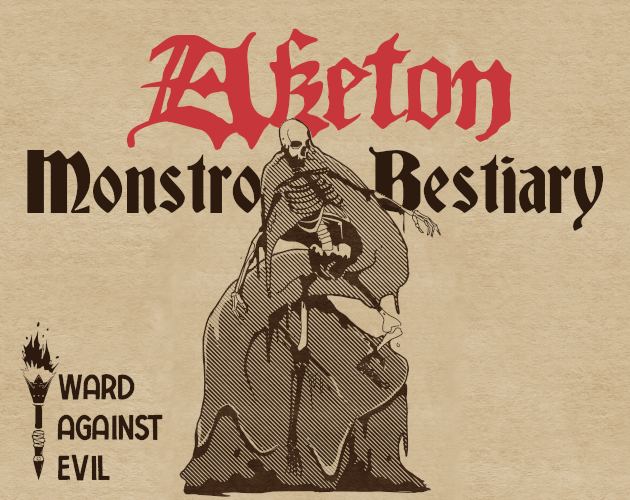 Monstrous Bestiary - AK6 by Ward Against Evil