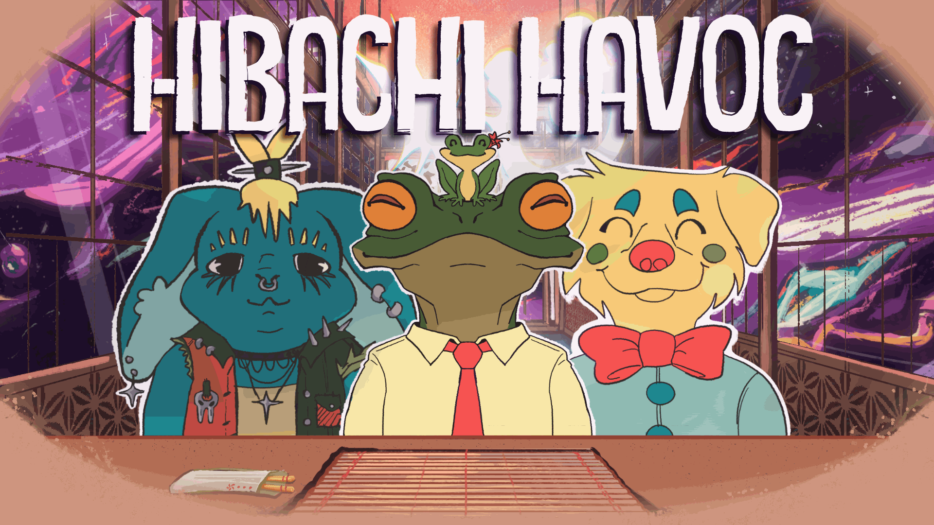 Hibachi Havoc by foolmoron, taylorgseward, MuffinCat007, Sophia, zelidae
