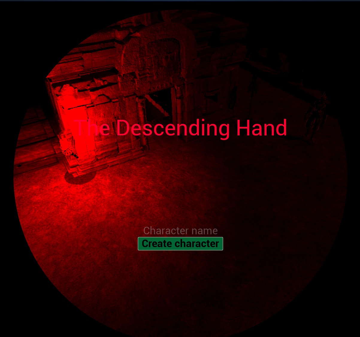 The Descending Hand by Immoteph