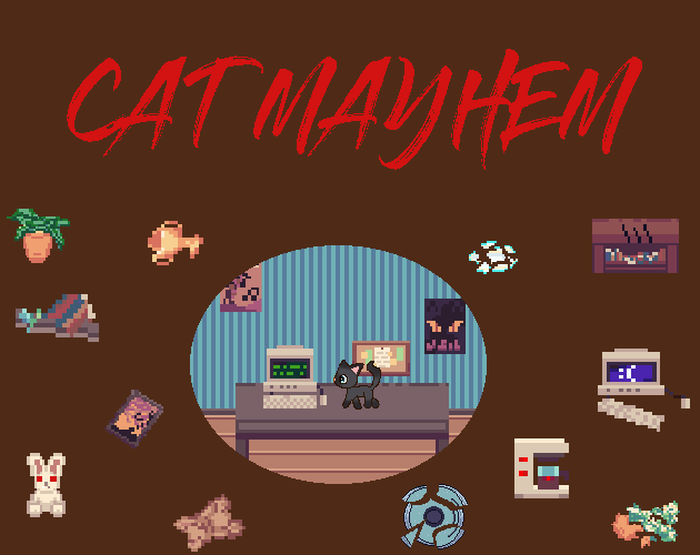 Cat Mayhem by ElliePlayground
