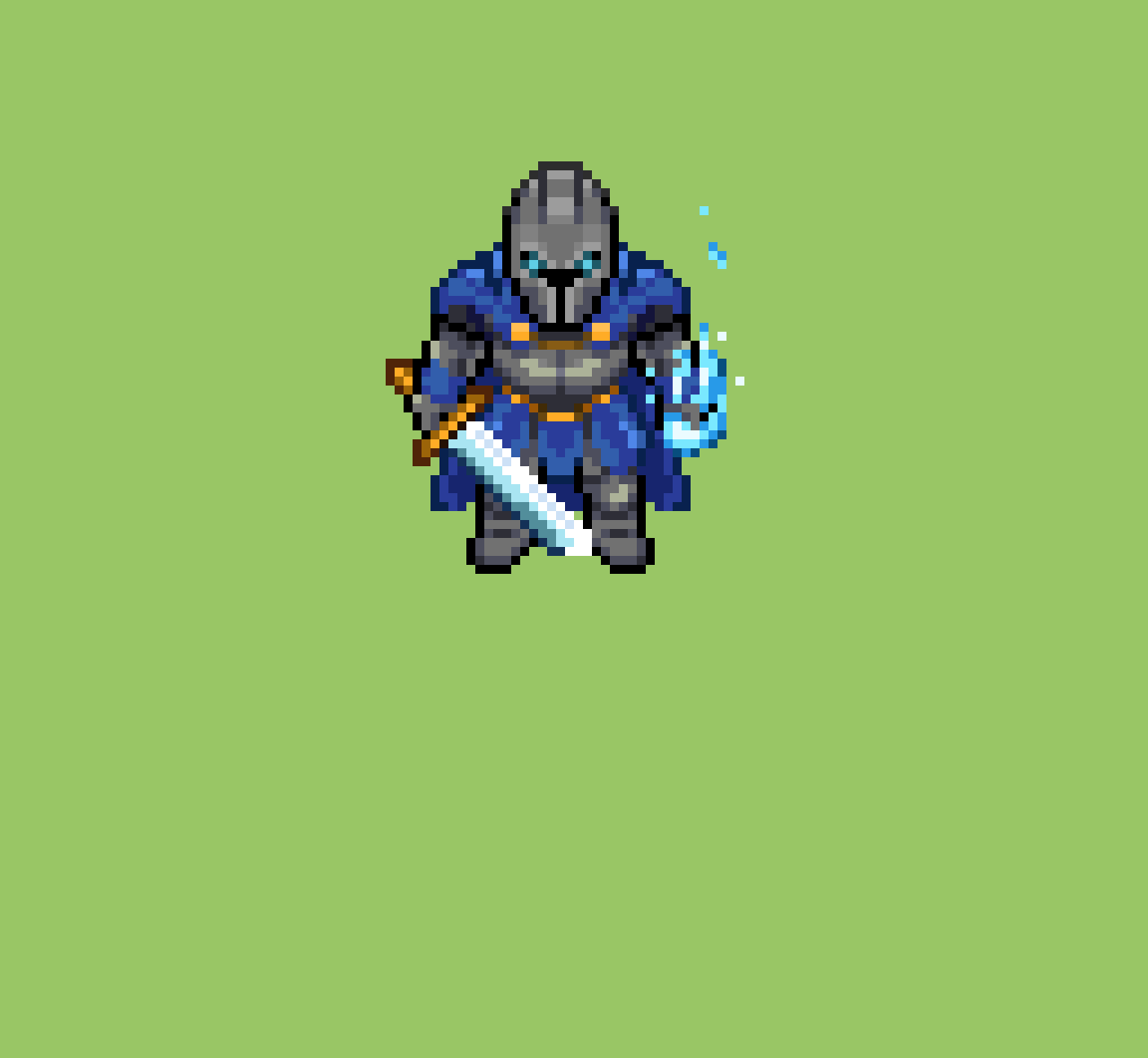 Knight Character Animations by AshCrowpix
