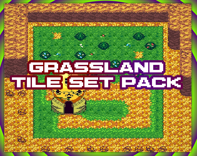 GrassLand Tile set pack by Bravonix