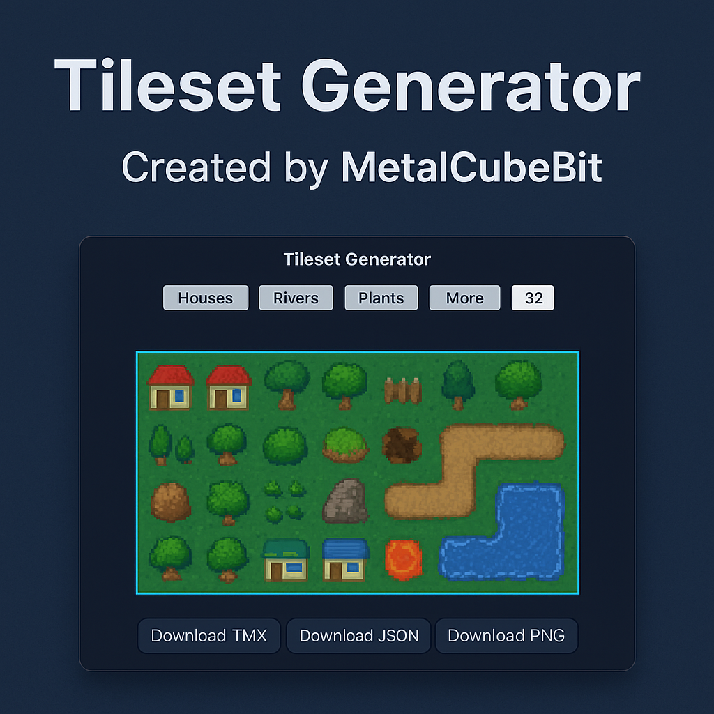 Smart Tileset Generator by MetalCubeBit