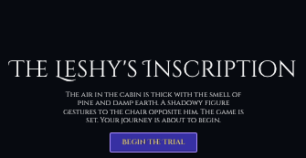 The Leshy's Inscription by Lynn420