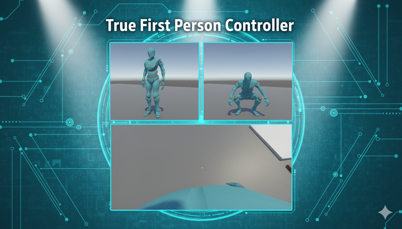 True First Person Controller - Unity by 🦖Zeftarim