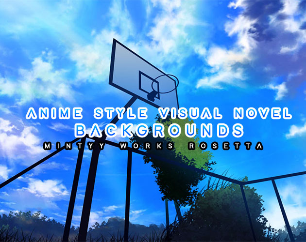 Anime Style Visual Novel Backgrounds by Mintyy Works Rosetta