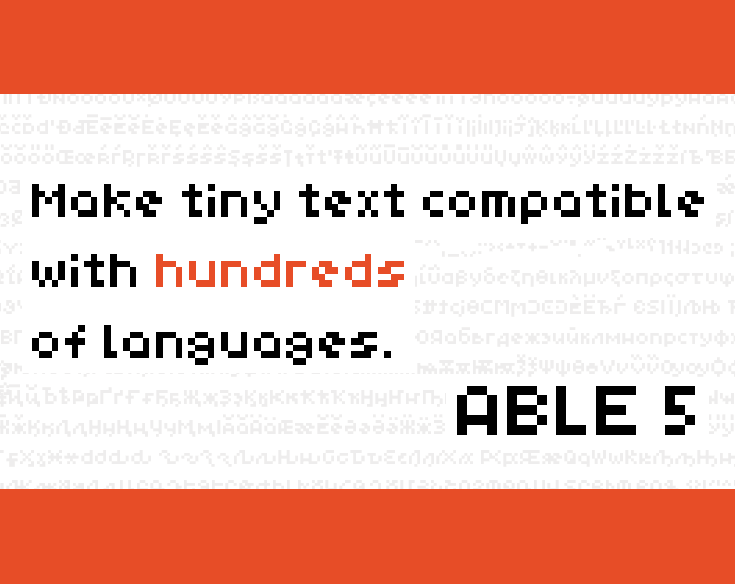 Able font by stormgold