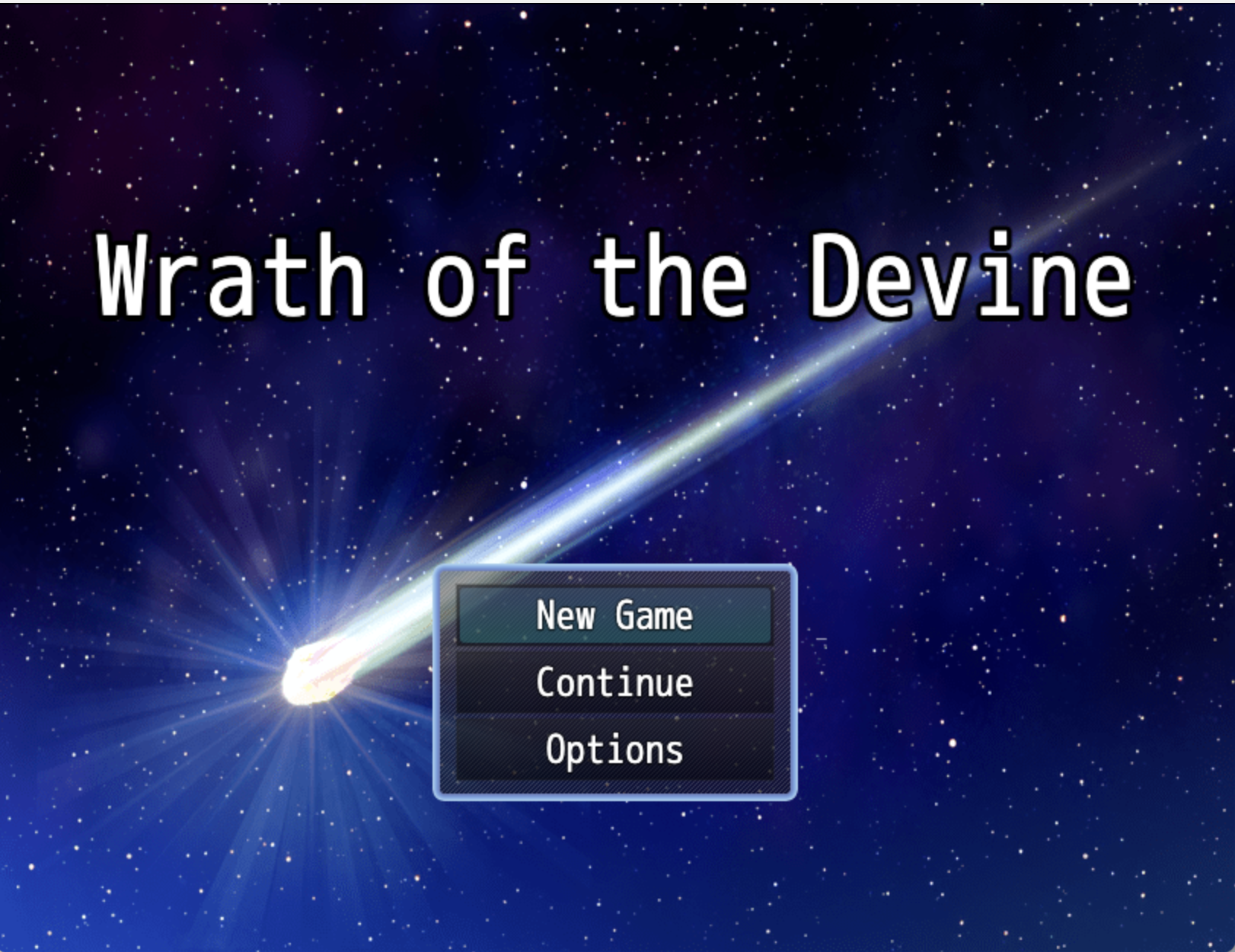 Wrath of the Divine by Retro Paul for RPG Maker Horror Game Jam #12 ...