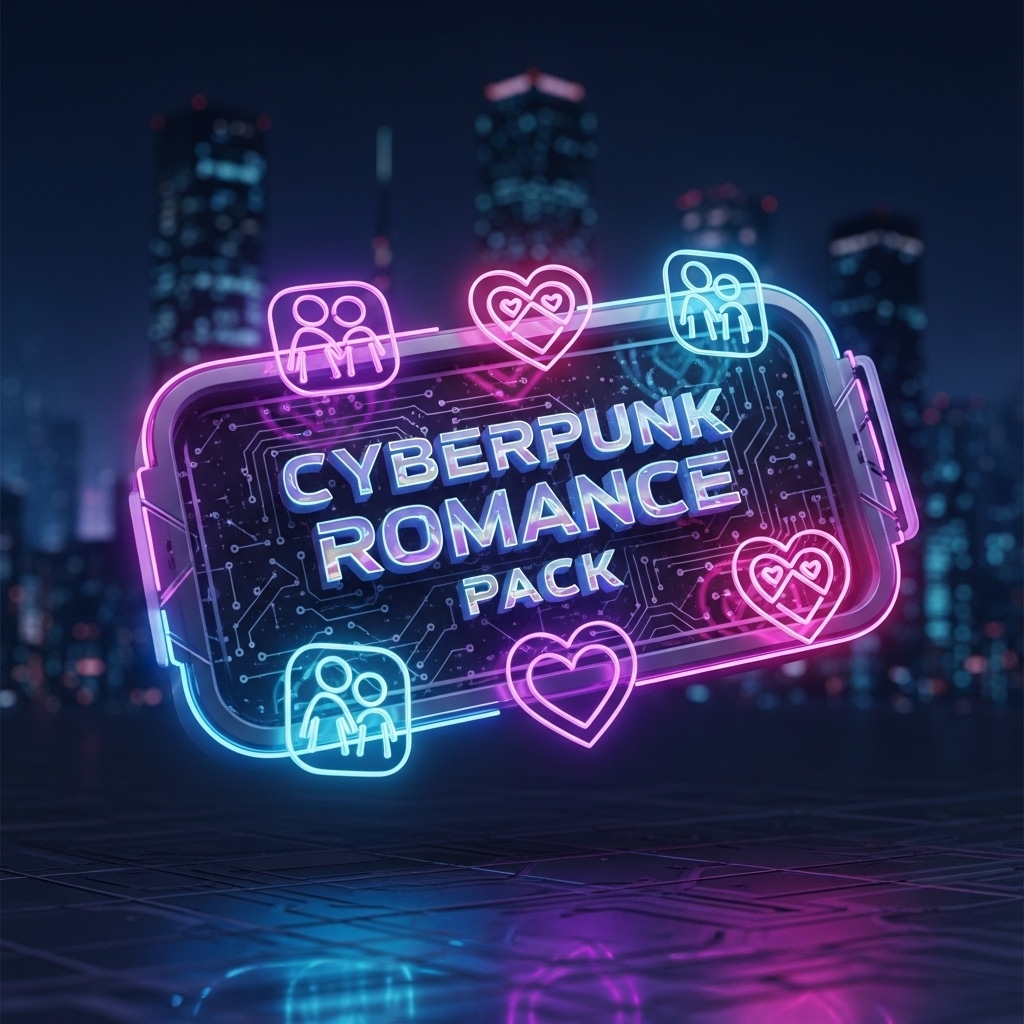 Cyberpunk Romance Adventures Collection by NeuroVibe Studios