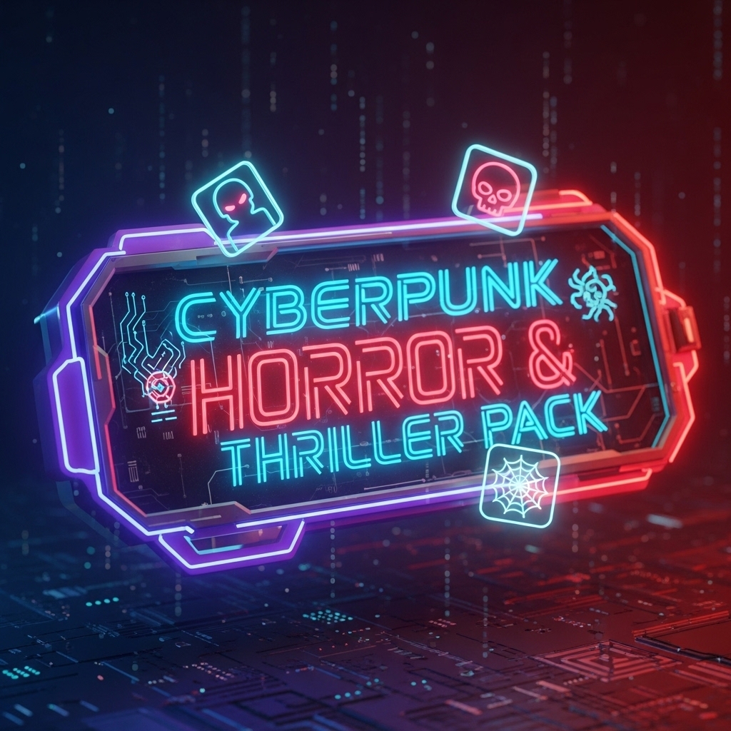 Cyberpunk Horror & Thriller Adventures Collection by NeuroVibe Studios