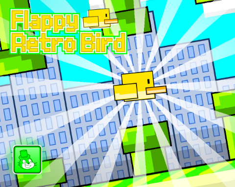 Flappy Retro Bird by ILikeGreen