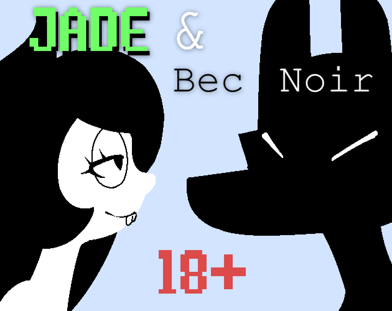 Jade Harley and Bec Noir by uglycoal