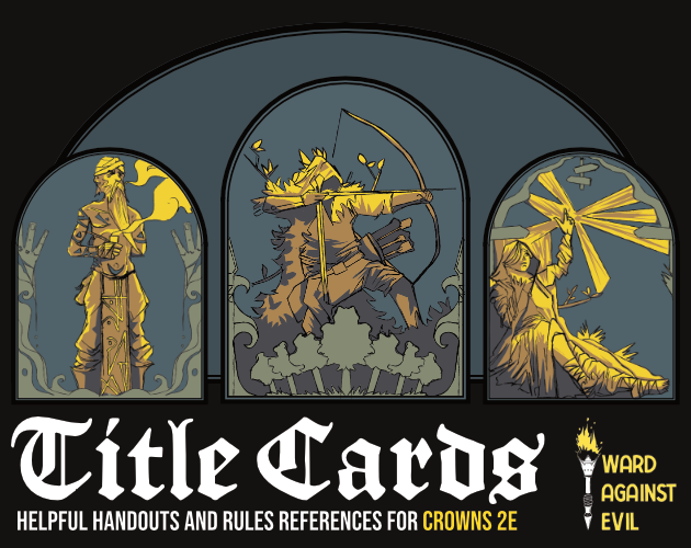 Title Cards - CR1 by Ward Against Evil