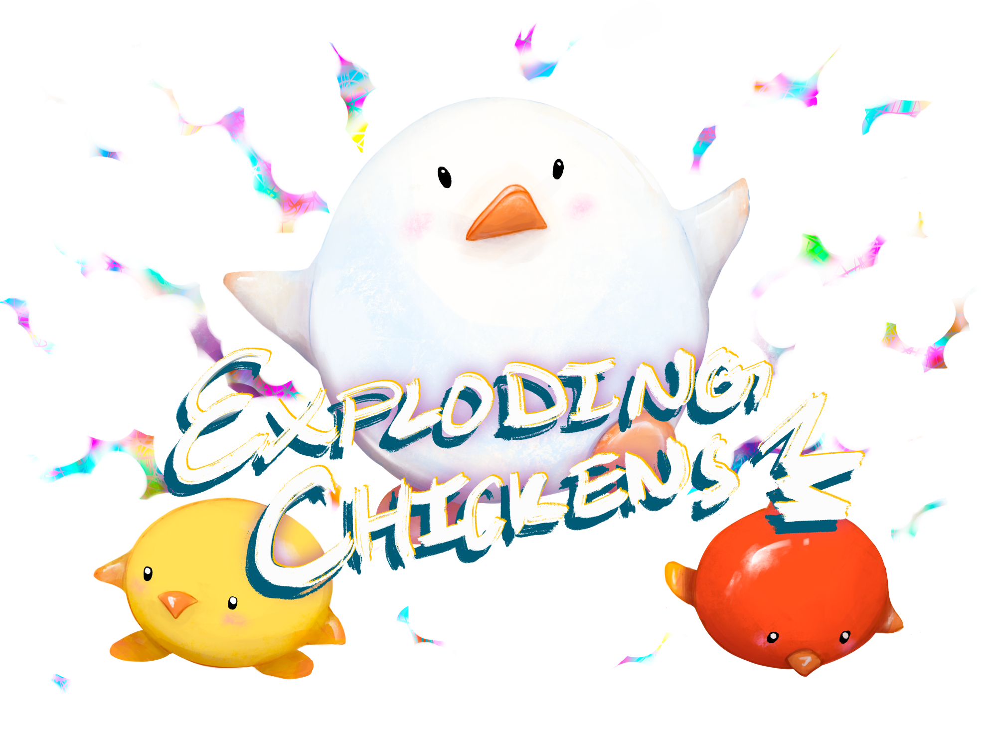 exploding chickens by idksarah