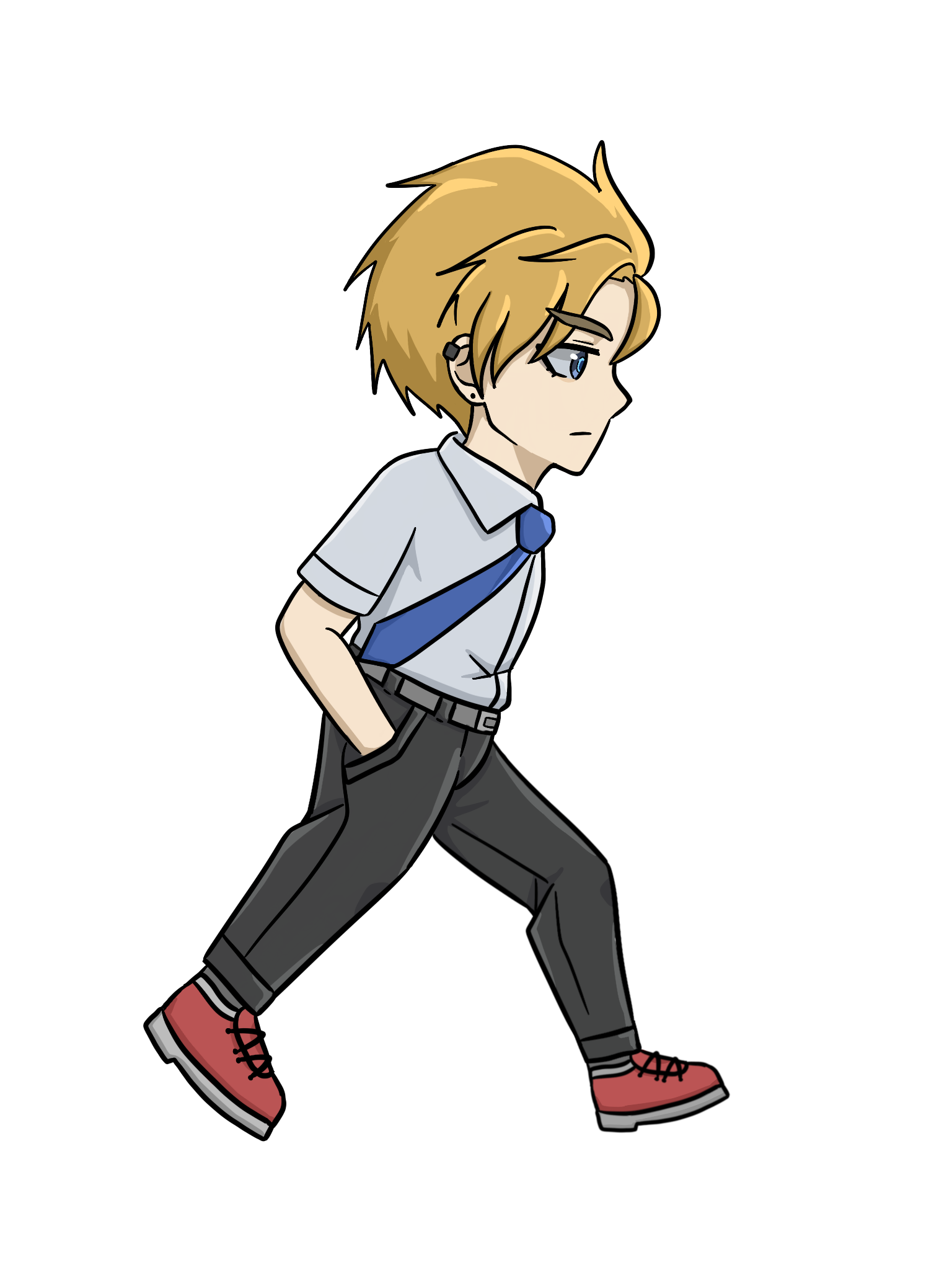 Running Guy by duojimeow