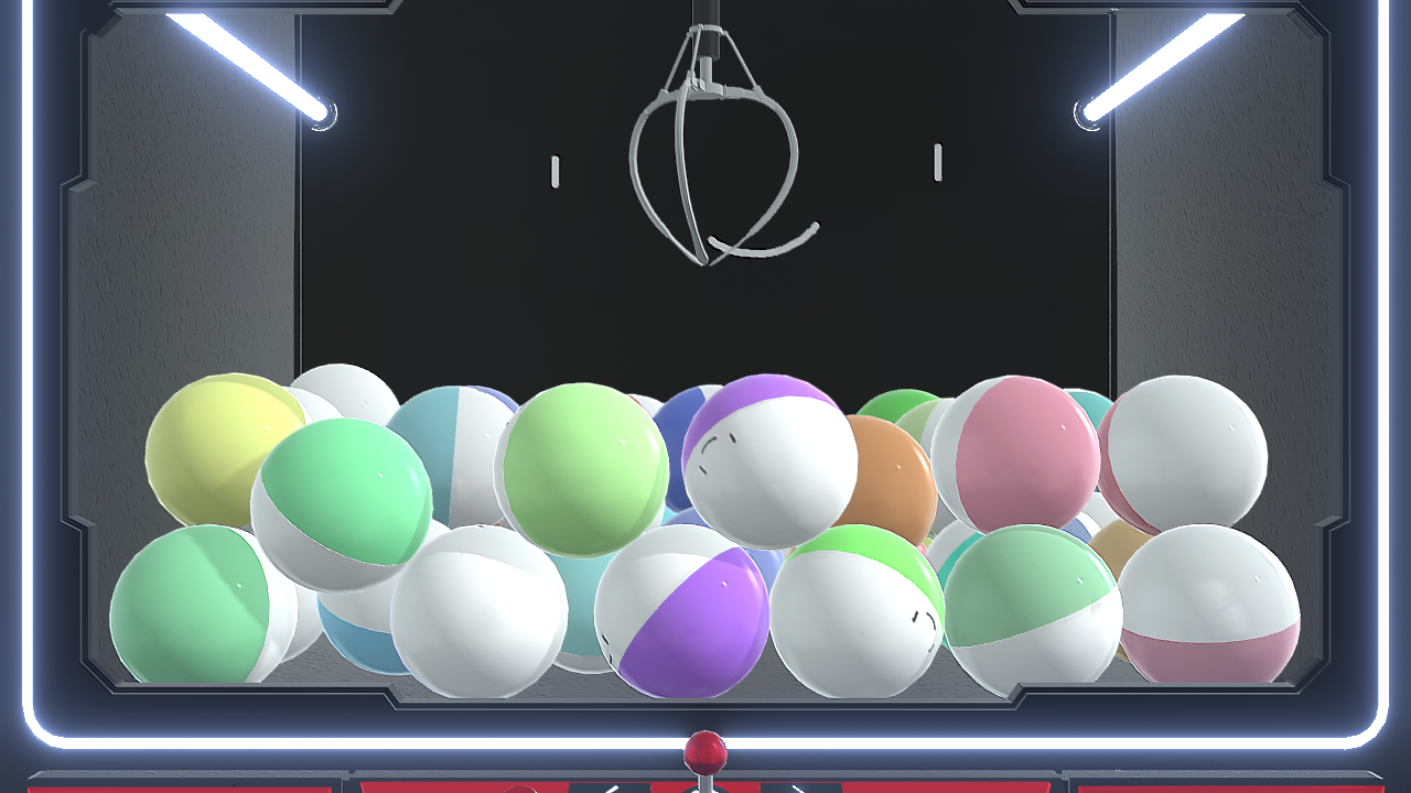 Physics-Based Claw Machine Simulator by cheesam-dev