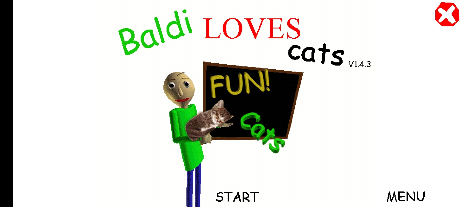 Baldi Loves Cats But Baldi The amalgamated laboratory with mod menu by ...