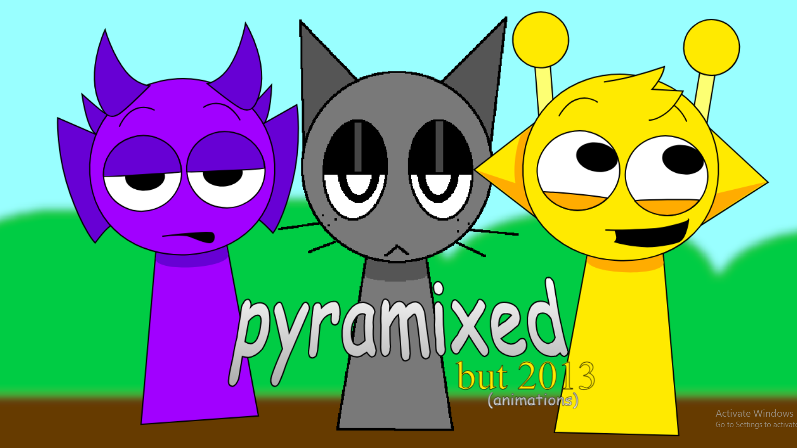 Sprunki - Pyramixed 2013 by ZX