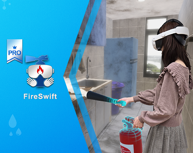 FireSwift: VR Fire Extinguisher Training by Huaging