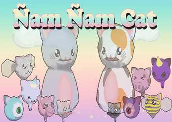 Ñam Ñam Cat by LunaKioko