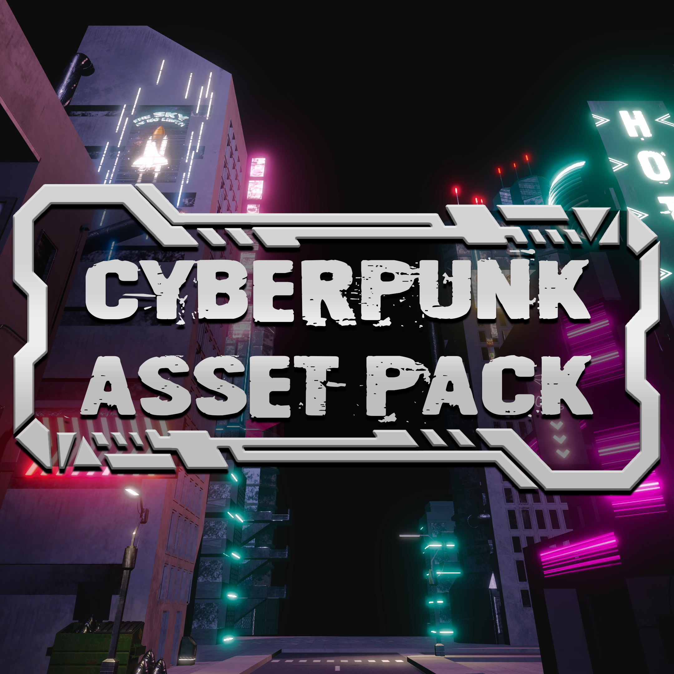 Cyberpunk City Pack by Jappert