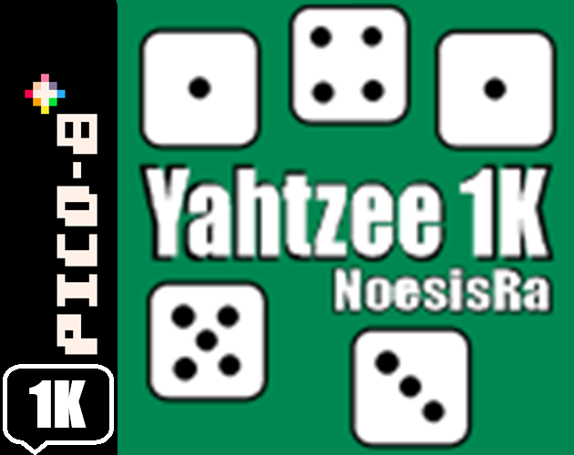 Yahtzee Pico8 1k by Noesis
