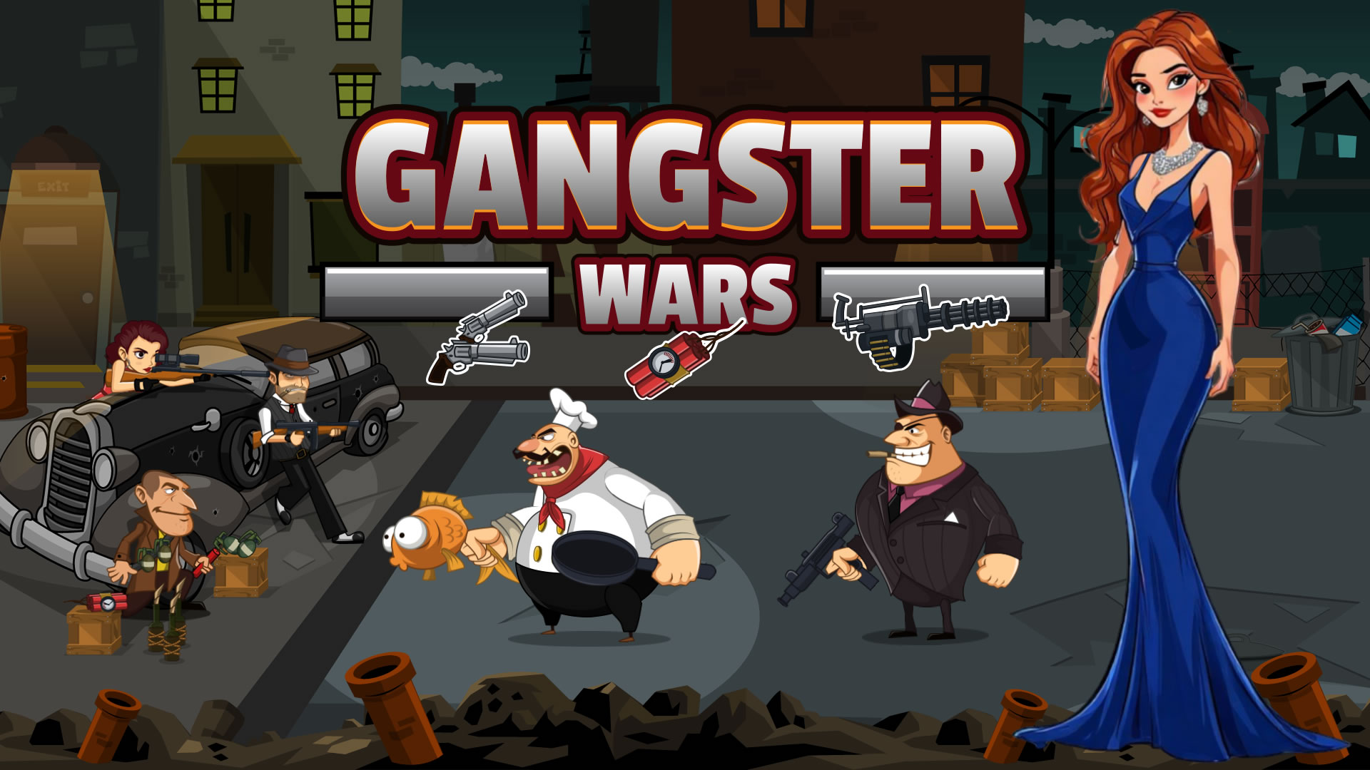 Gangster Wars by Harold Villacorte